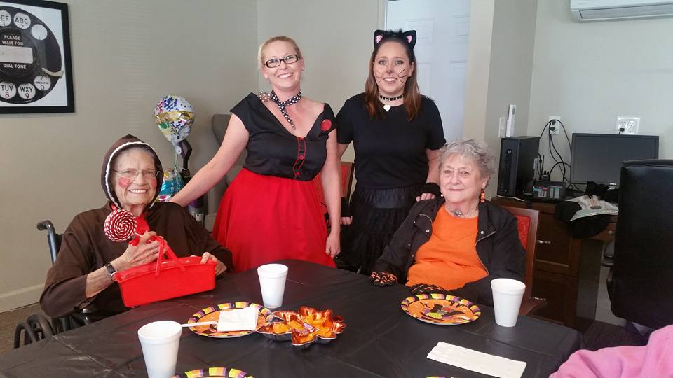 resident halloween | Trenton Village Retirement - Trenton, IL